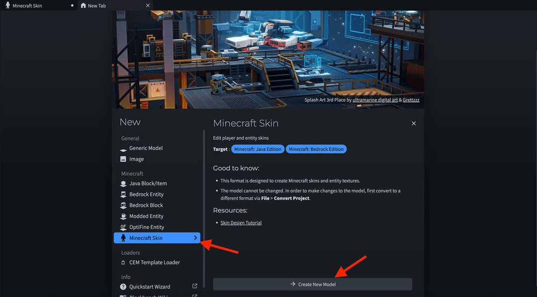 Using a texture from Blockbench | CreativeMode Wiki | CreativeMode